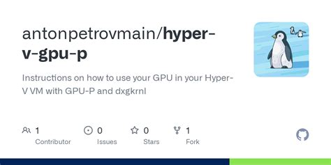 Hyper V Gpu P Add Vm Gpu Ps1 At Main Antonpetrovmain Hyper V Gpu P GitHub