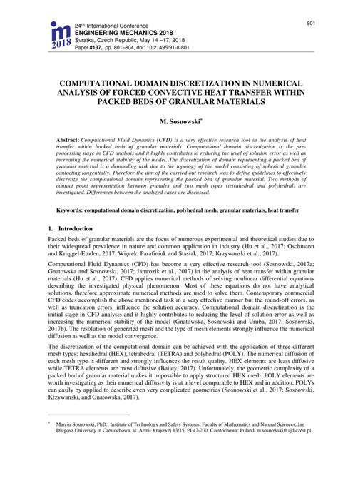 pdf computational domain discretization in numerical analysis of