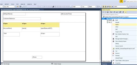 AxTechworld Creating The SSRS Report Precision Design In AX 2012
