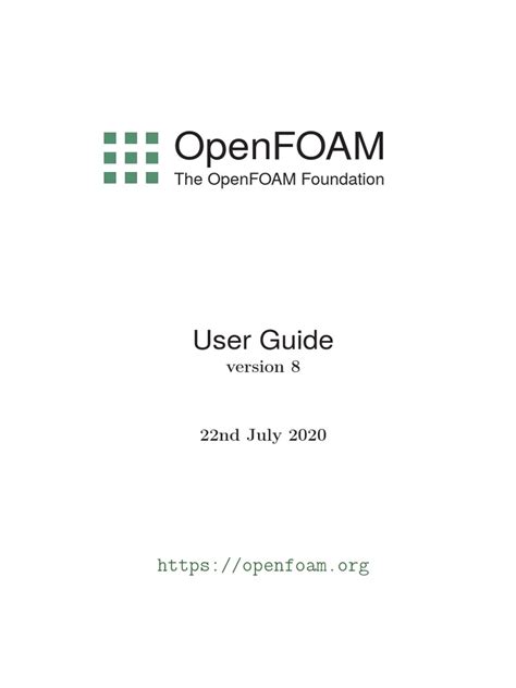 openfoamuserguide a4 pdf license copyright