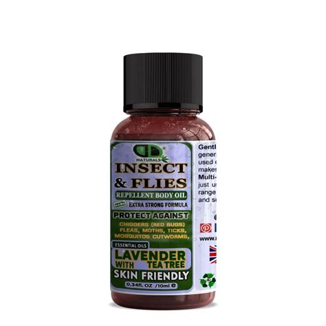 Insect Repellent With Lavender And Tea Tree Essential Oil Repellent