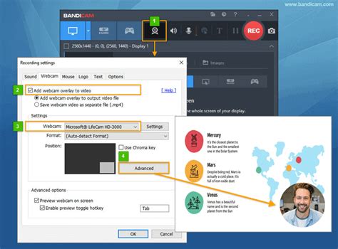 Record Yourself Presenting a PowerPoint or Google Slides - Bandicam