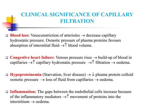 Capillary Circulation Ppt