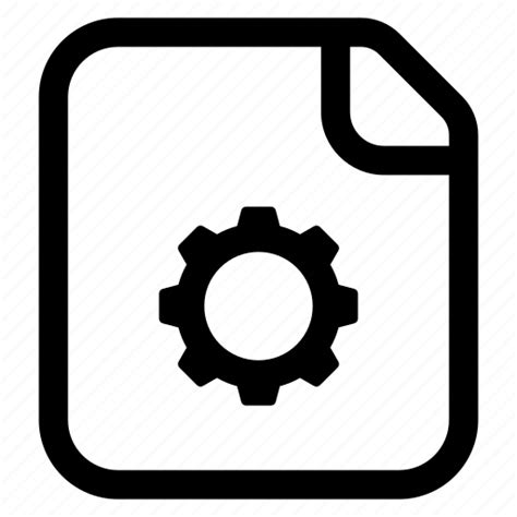 Setting Setting File Gear File Settings Cogwheel Icon Download