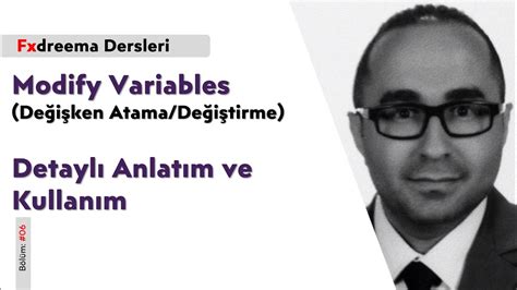 Modify Variables Değişken Atamadeğiştirme Fxdreema Dersleri Ders6 Youtube