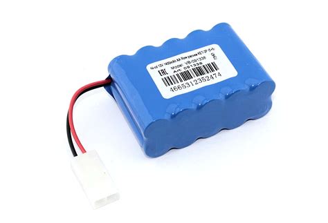 Аккумулятор Ni-cd 12V 1400mAh AA Row разъем KET-2P (4+4) купить в ...