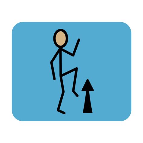 High Knees Widgit Symbol Playground Marking For Schools