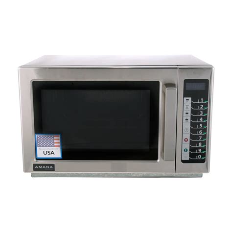 Amana Rcs10ts Horno De Microondas Comercial 1000w Touch Termostatos