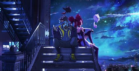 Ekko Jinx Wallpapers Top Free Ekko Jinx Backgrounds Wallpaperaccess