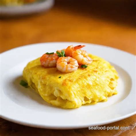 Asian Shrimp Omelette Recipe Quick Easy Seafood Portal