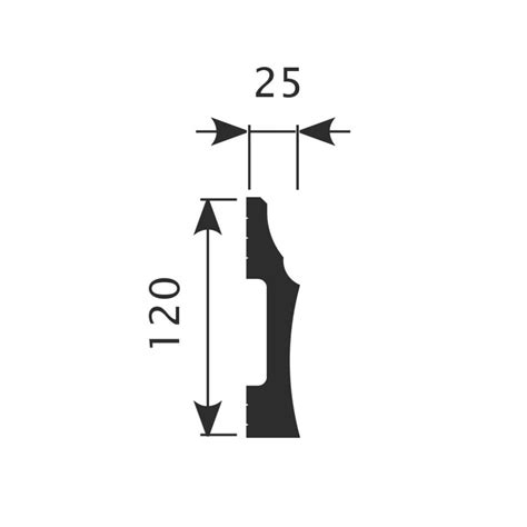Плинтус Cosca Px009 Экополимер Санкт Петербург