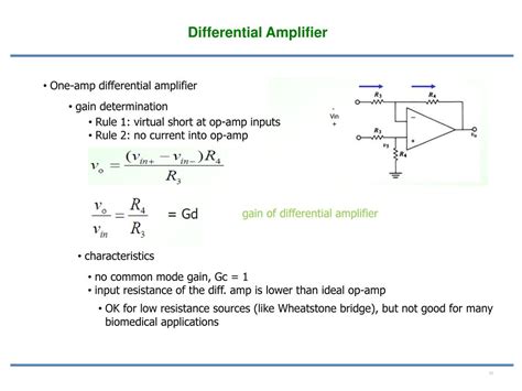 Biopotential Differential Amplifier