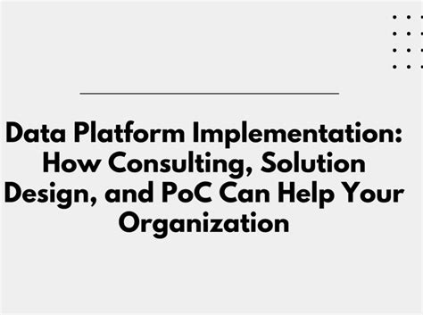 Data Analytics Modernization Transforming Your Business With Modern