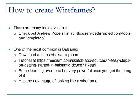 Rob Gleasure IS4445 Principles Of Interaction Design Lecture 9 Sketching And Wireframing Rob