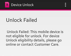 T Mobile Device Unlock App Unlocking Instructions