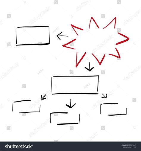 Mind Map Flow Chart Space Your Stock Vector Royalty Free Shutterstock