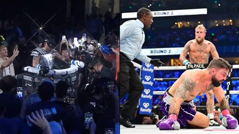Boxing Fans Left Stunned By Jake Pauls Gladiator Ring Walk Before