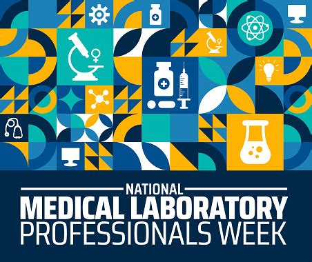 National Medical Laboratory Professionals Week Background Banner Or