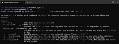 Hardeningmeter The Python Tool For Thorough Security Hardening Evaluation