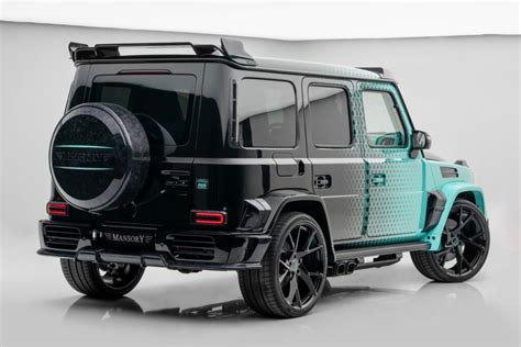Mansory Gives Mercedes G Wagen Futuristic Fade HP Maxim