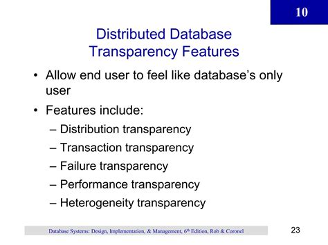 distributed database management system pptx