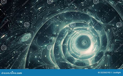 A Circular Pattern Of Overlapping Rings Hinting At The Cyclical Nature