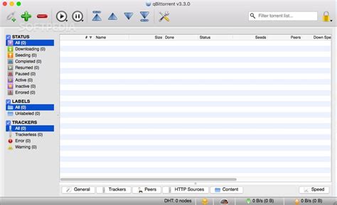 QBittorrent 3 3 1 Open Source BitTorrent Client Adds Seeds Tab To The