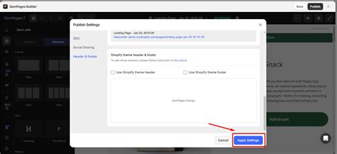 Remove The Header And Footer Of Landing Page Help Center