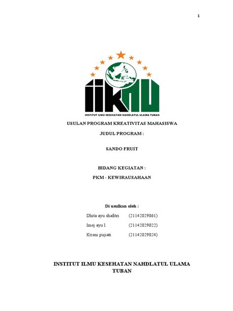 Pkm K Sando Fruit Pdf