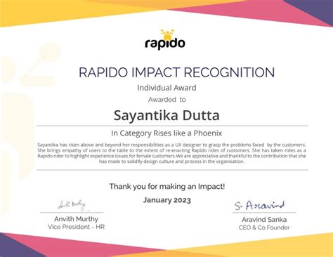 Sayantika Dutta On Linkedin Thanks Rapido