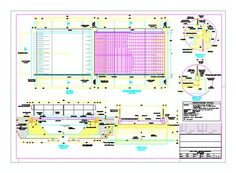 Bridge Structure Detail Drawings In Dwg 23338 Kb Cad Library