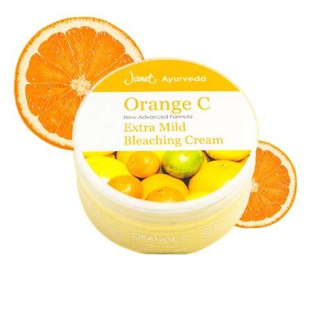 Janet Orange C Extra Mild Skin Bleaching Cream 225ml Shophere