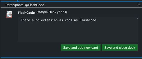 GitHub Lostintangent Flashcode A VS Code Extension That Allows Creating And Reviewing Decks