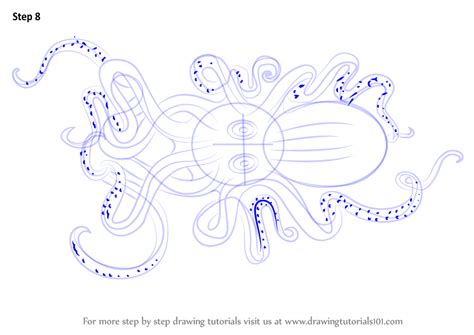 How To Draw A Kraken Sea Monsters Step By Step