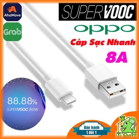 Cáp OPPO REALME Sạc Nhanh A SuperVOOC W Type C ZIN Chính Hãng Shop Tí Chuột