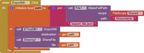 Etinydb Extra Utilities For Tiny Db Extensions Mit App Inventor Community