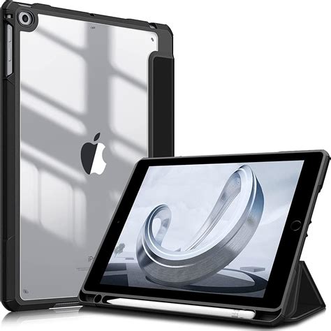 SEYMAC Stock IPad Th Th Generation Case Air Pro Case Magnetic Stand Multiple Angles