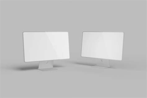 Premium Photo Screen Desktop Mockup