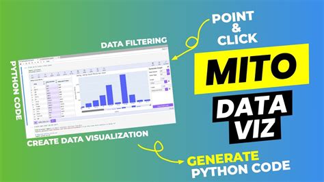 how to use mito to automatically generate python code for data