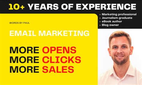 Write Email Copy That Increases Opens Clicks And Sales By Wordsbypaul Fiverr