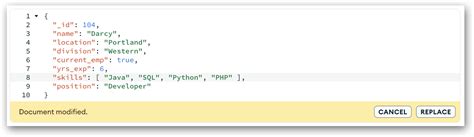 working with documents in the mongodb compass gui simple talk
