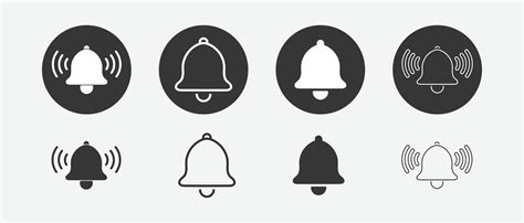 Notification Bell Icon Incoming Inbox Message Alarm Icon 12200545
