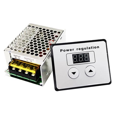 Mua Bộ điều Chỉnh Nhiệt độ điện áp 4000w Scr động Cơ điện Ac 220v Cho