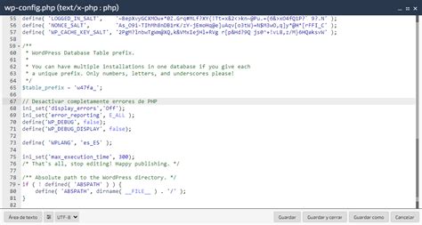 Cómo ocultar los errores de PHP en WordPress Webempresa
