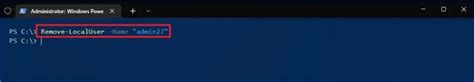 How To Create New Account With Powershell On Windows 10 Pureinfotech