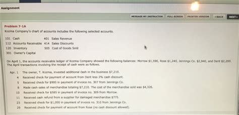 Solved Assignment Message My Instructor Full Screen Printer