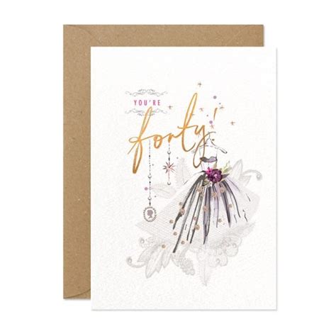 Female Forty Card The Dotty House