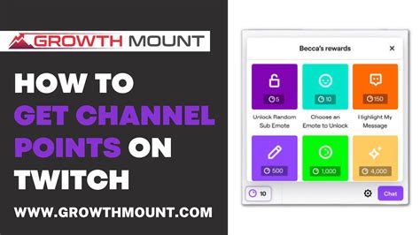 How To Get Redeem Channel Points On Twitch GrowthMount