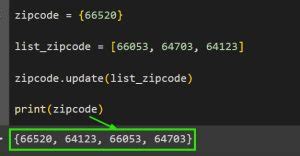 How To Add Item To Set In Python
