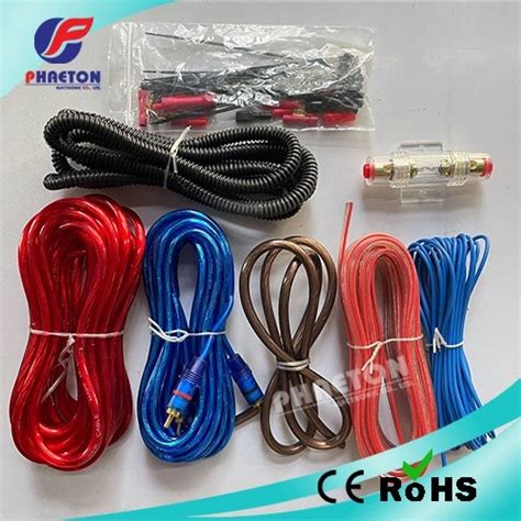 0ga 4ga 8ga Car Audio Cable Amplifiers Complete Amp Installation Wiring Kit Car Audio Cable